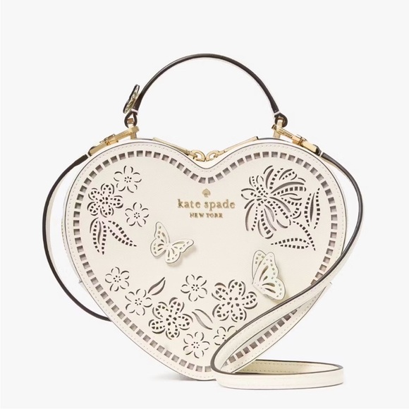 kate spade | Bags | Kate Spade Valentine Love Shack Perforated Heart ...